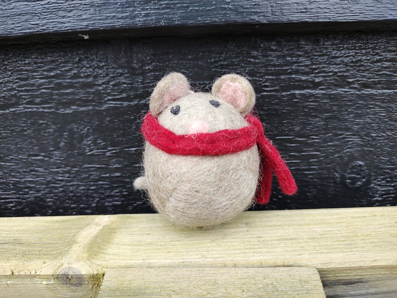 Mus med tørklæde - Design agger